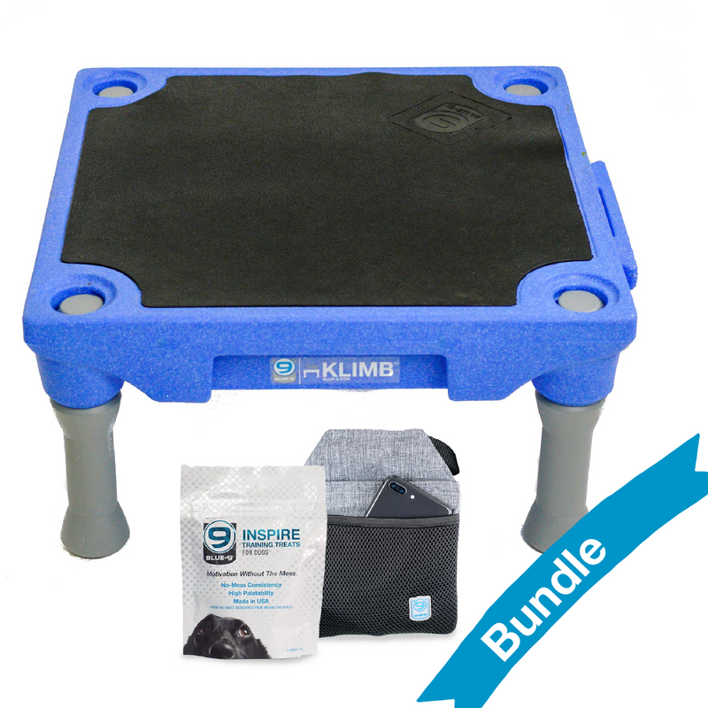 KLIMB® Good Dog Bundle | Features KLIMB, Traction Mat, Treat Pouch & More – Blue-9 Pet Products