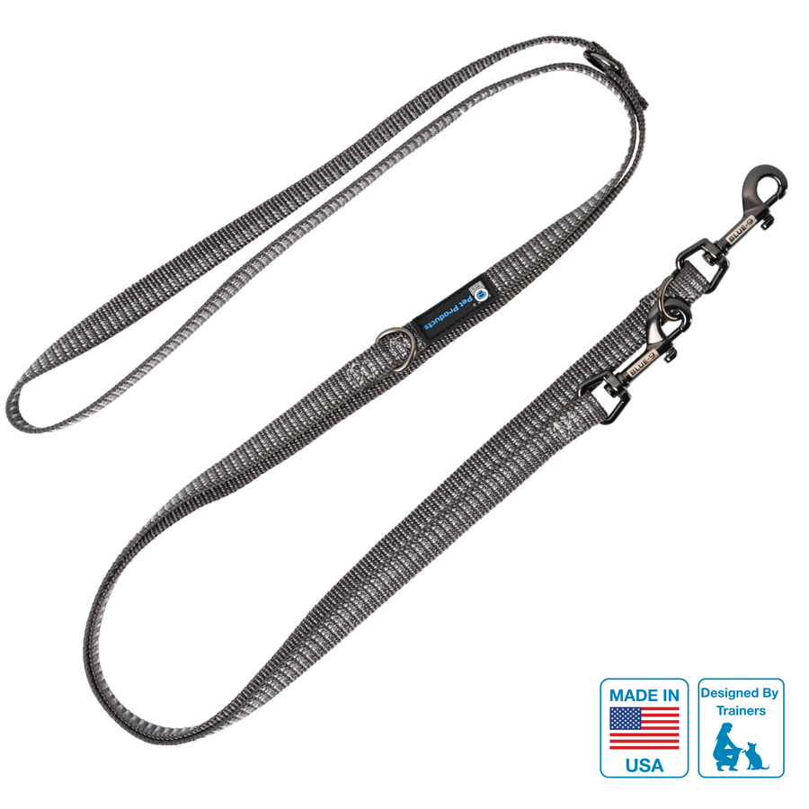 Reflective Multi-Function Leash – Blue-9 Pet Products