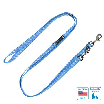 Reflective Multi-Function Leash – Blue-9 Pet Products